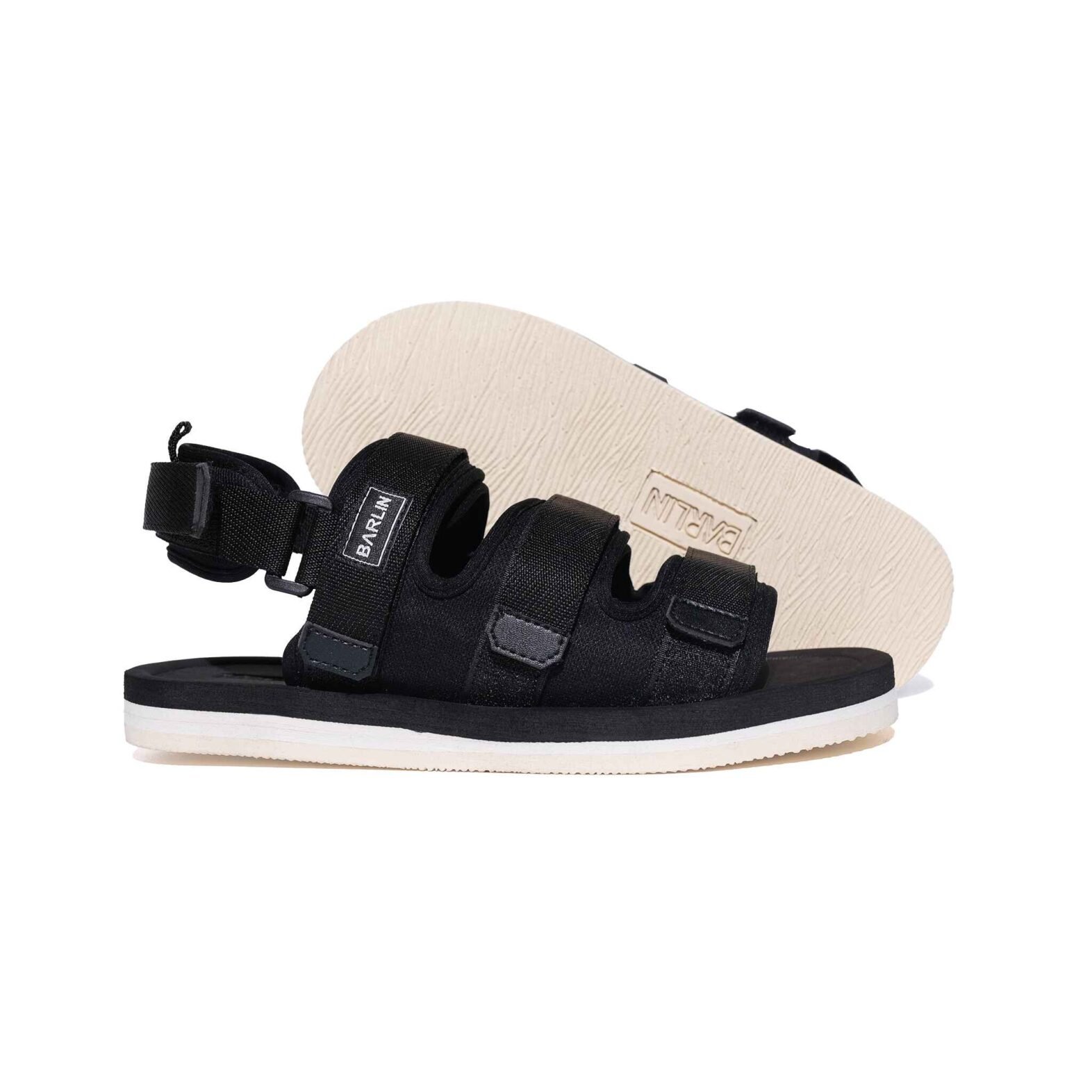 Sandal Gunung - Kentaru Black White - BARLIN - Rp165.000